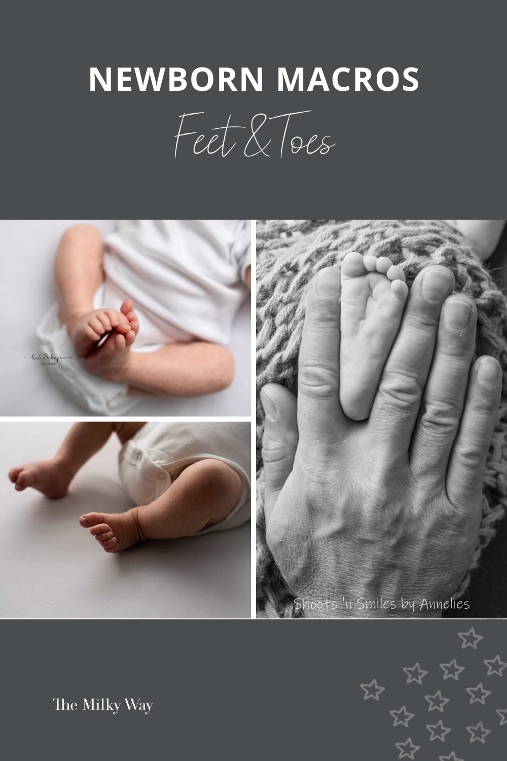 Macro Newborn Photography: Feet and Toes - The Milky Way