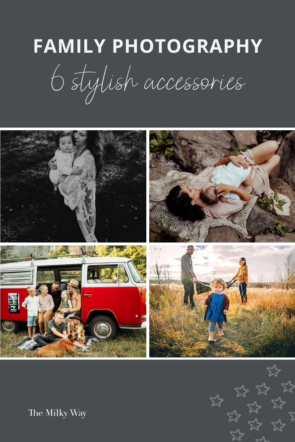 6 Stylish Accessories for Family Photos - The Milky Way