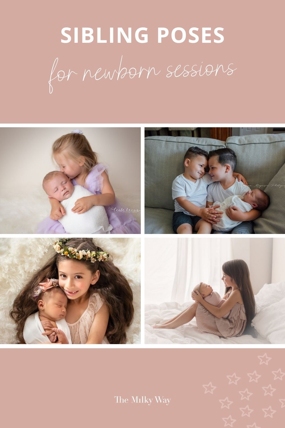 Sibling Poses for Every Age - The Milky Way